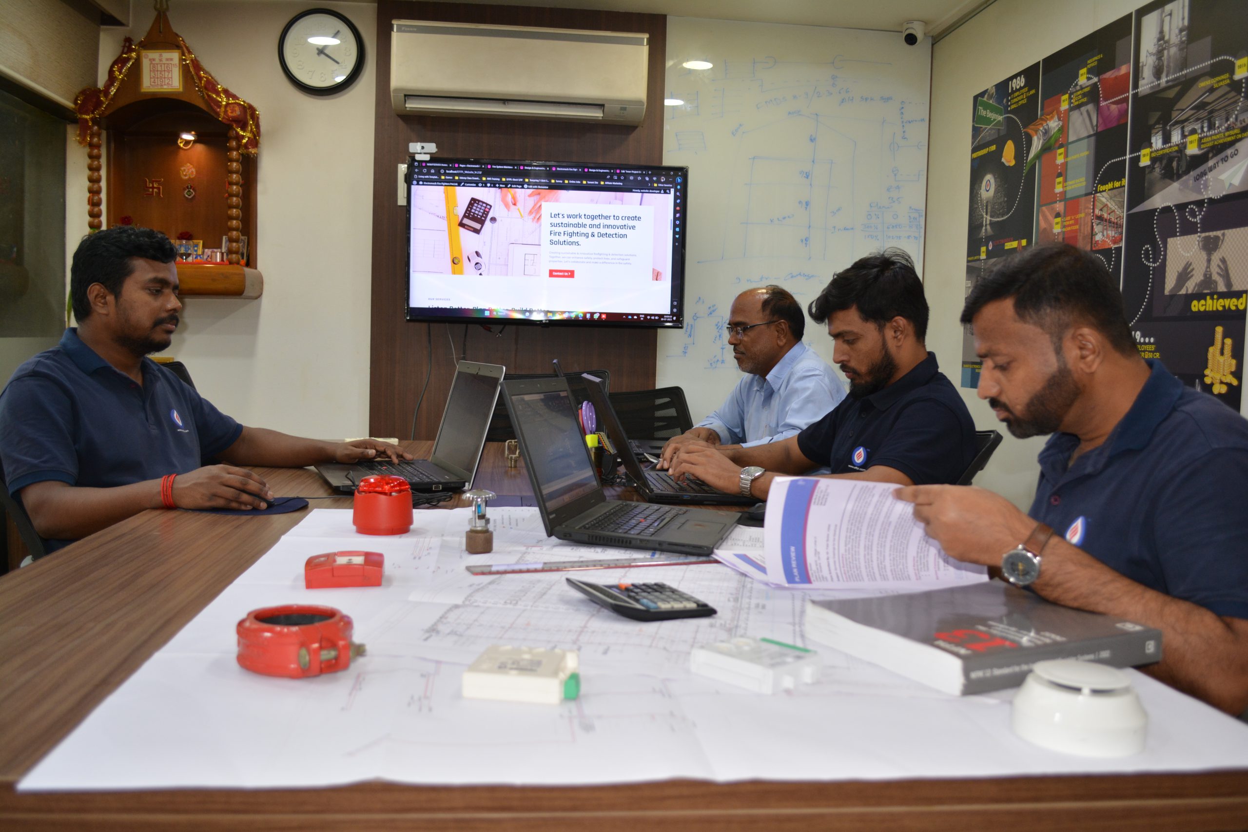 Design & Engineering - Electromech Fire Fighters Pvt.Ltd.